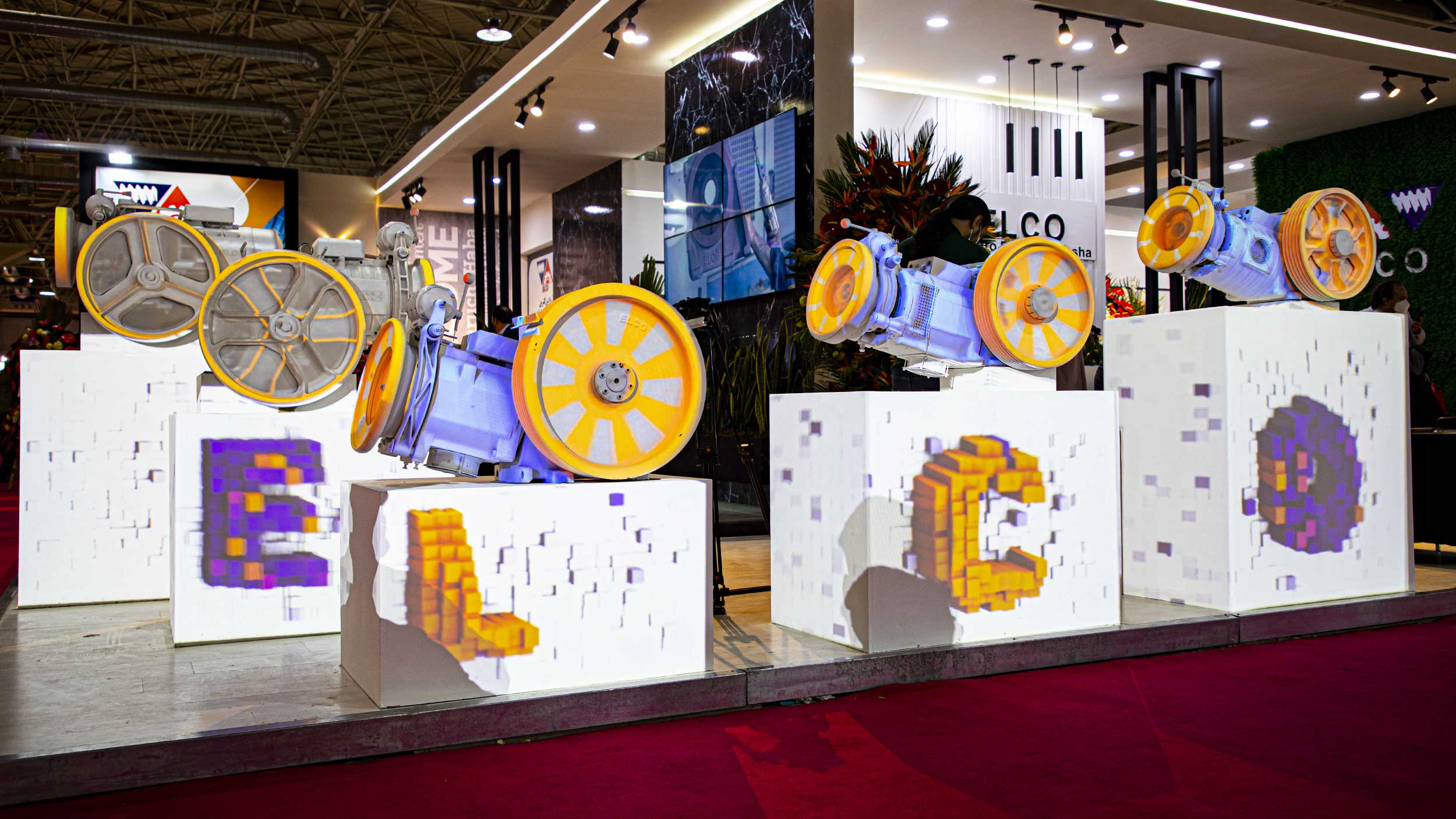 Elco Booth Projection Mapping - Segal Media | The Projection Mapping ...