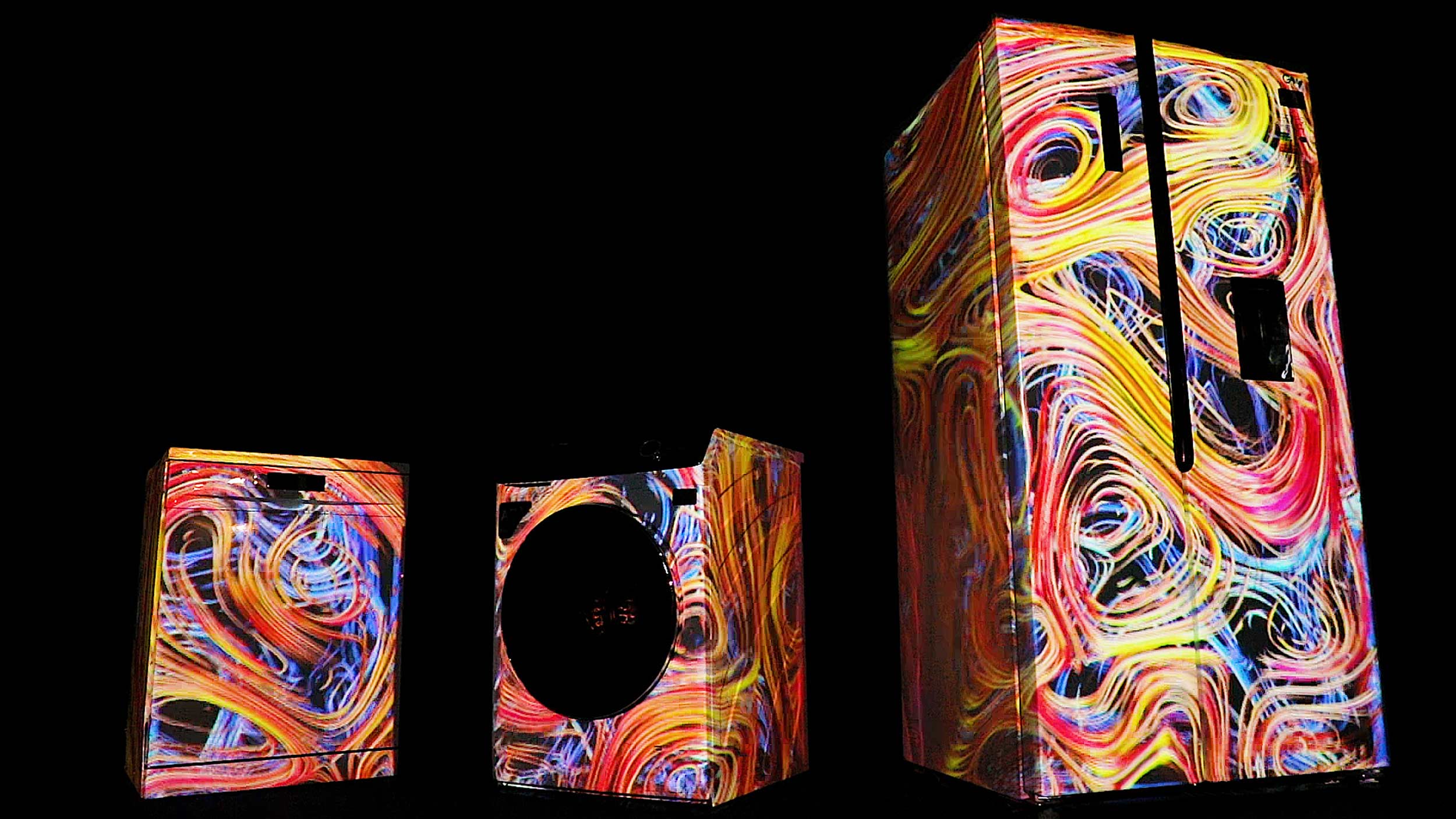 Gplus booth Projection mapping - Segal Media | The Projection Mapping ...